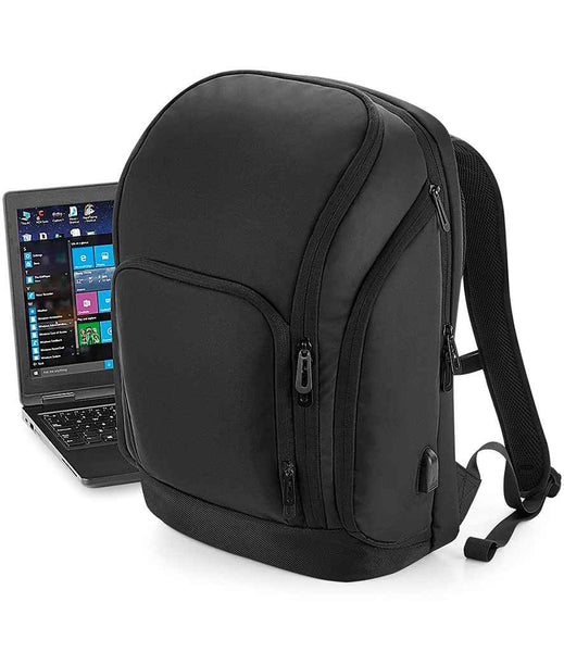 Quadra Pro-Tech Charge Backpack | Black – Custom Uniforms