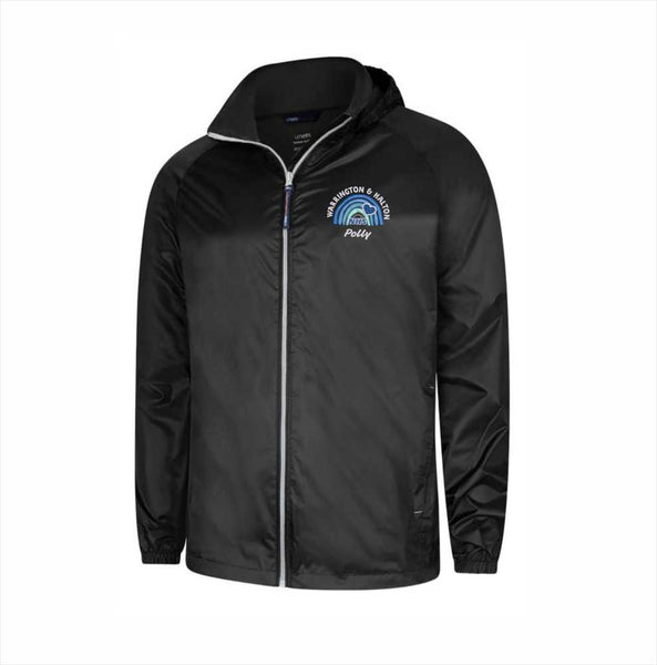 Blue Rainbow Lightweight Nylon Waterproof Coat | Custom Uniforms