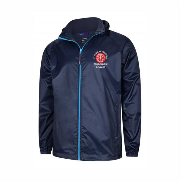 Emergency Department Lightweight Nylon Waterproof Coat | Custom Uniforms