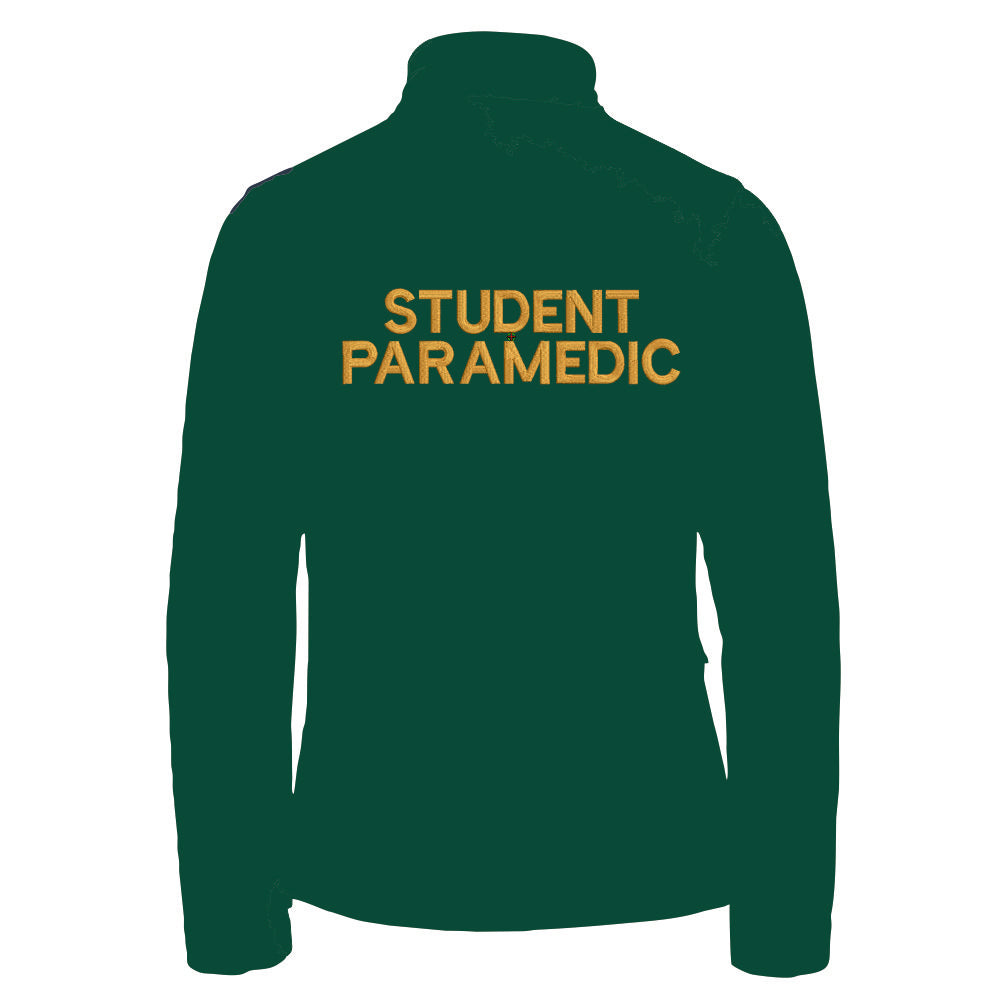 Student Paramedic Lettering Fleece Jacket | Custom Uniforms