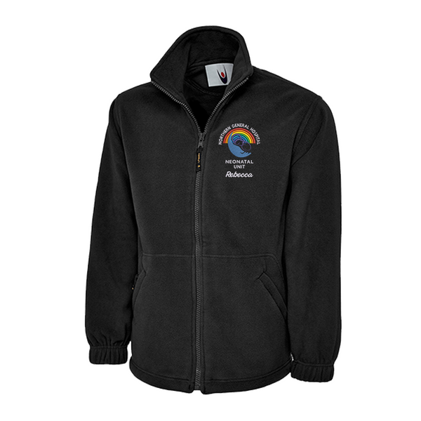 Rainbow Neonatal Unit Fleece Jacket | Custom Uniforms