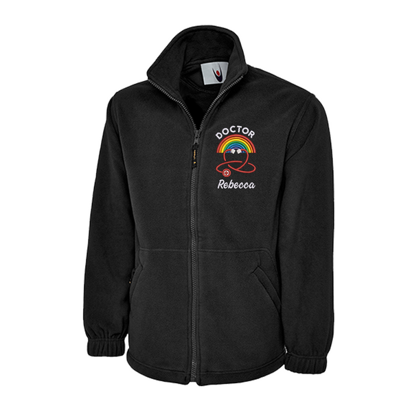 Rainbow Doctor Fleece Jacket | NHS Department Fleece | Custom Uniforms