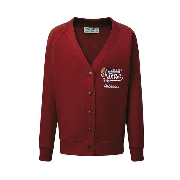 Student Nurse Stethoscope Cardigan | NHS Clothing | Custom Uniforms