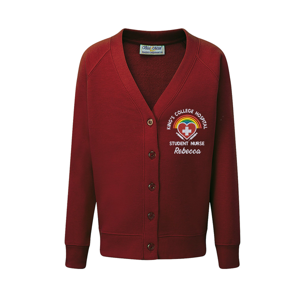 Rainbow Student Nurse Cardigan | NHS Clothing | Custom Uniforms